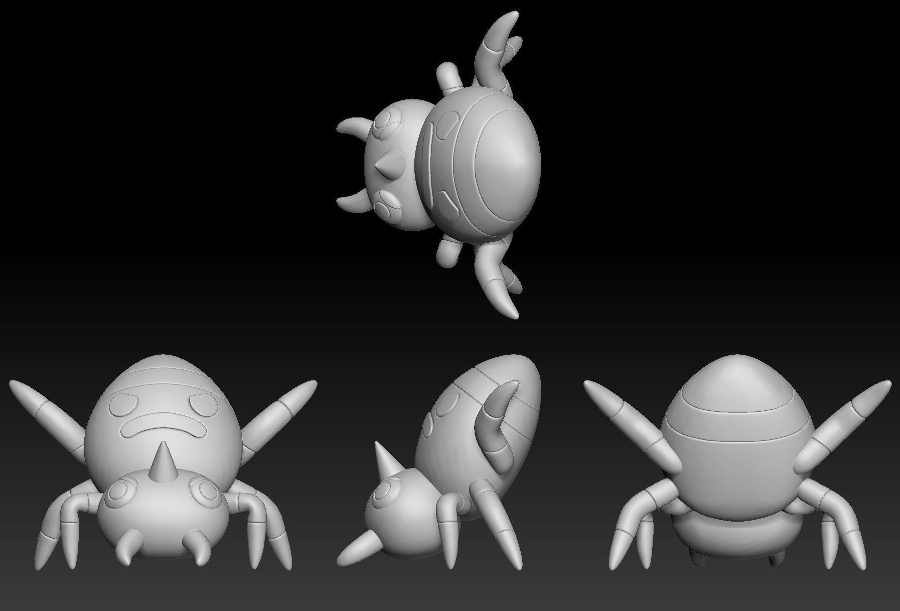 Pokemon Spinarak Ariados 3D model 3D printable | CGTrader