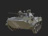 3D model 5 coatings of Russian BMD-2M airborne infantry fighting ...