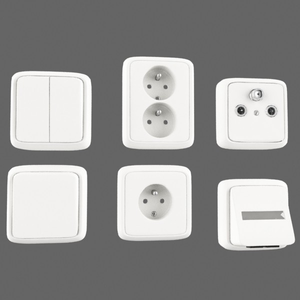Socket Pack 3D model | CGTrader