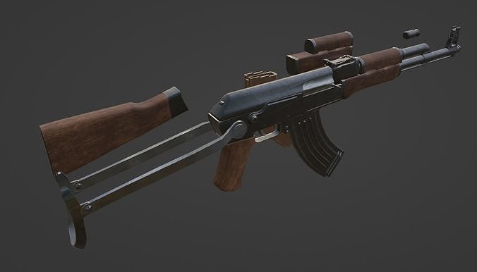 3D model AK47 Model VR / AR / low-poly | CGTrader