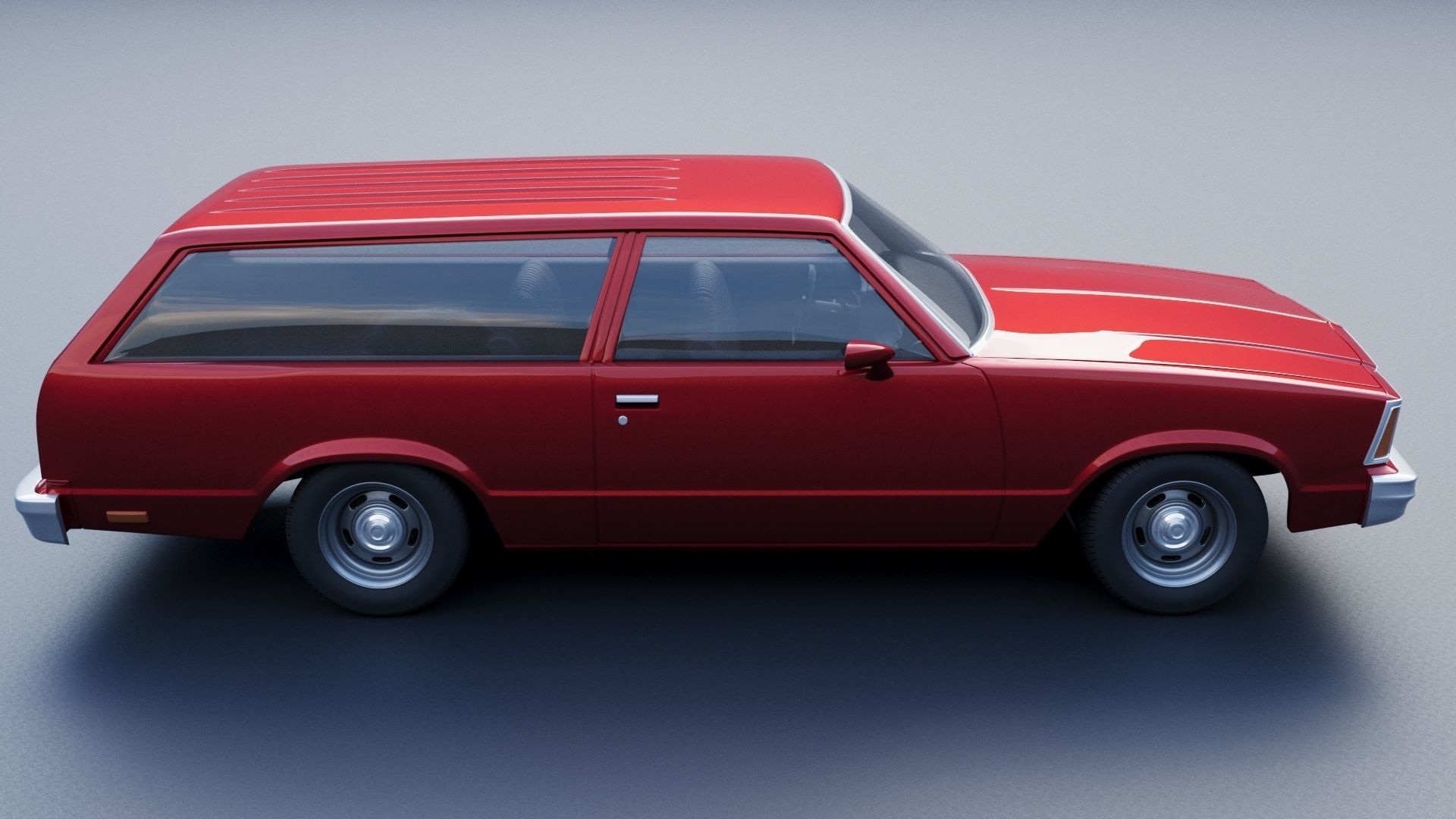 Chevrolet Malibu Wagon 2 Door 1980 3D model 3D printable | CGTrader