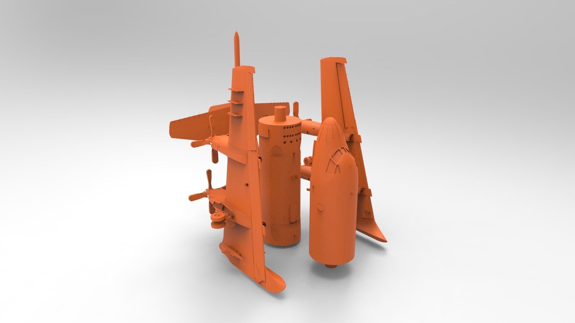 LOCKHEED P3 ORION 3D PRINT 3D model 3D printable | CGTrader