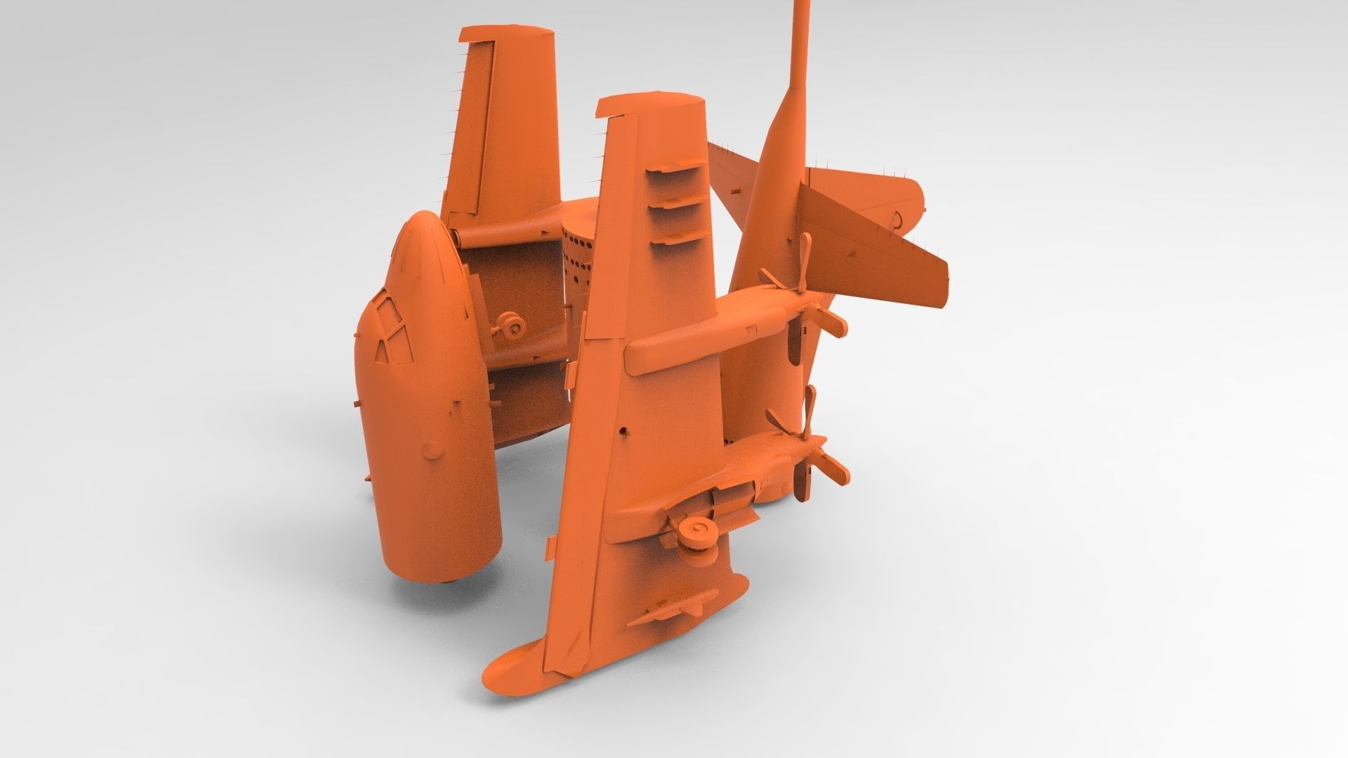 LOCKHEED P3 ORION 3D PRINT 3D model 3D printable | CGTrader