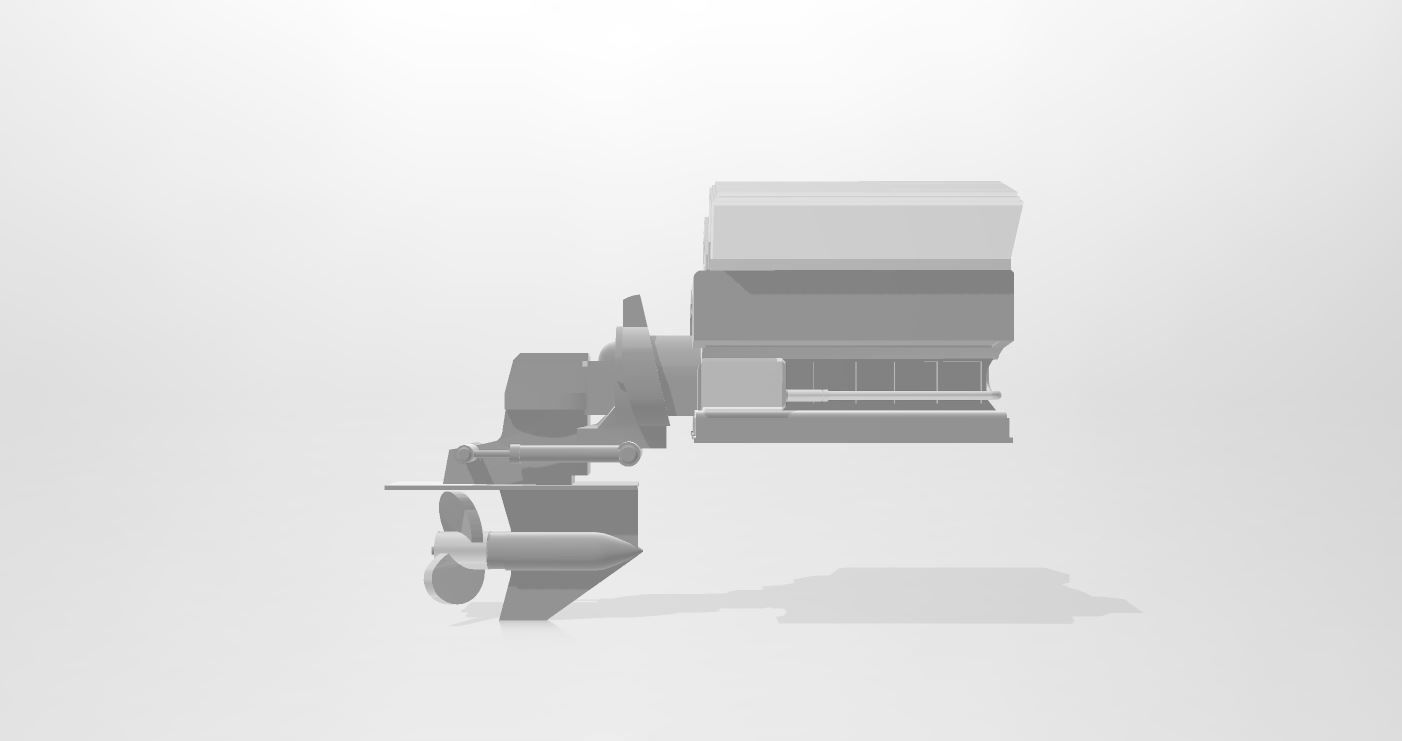 INBOARD ENGINE FOR YACHT OR BOAT 3D model 3D printable | CGTrader