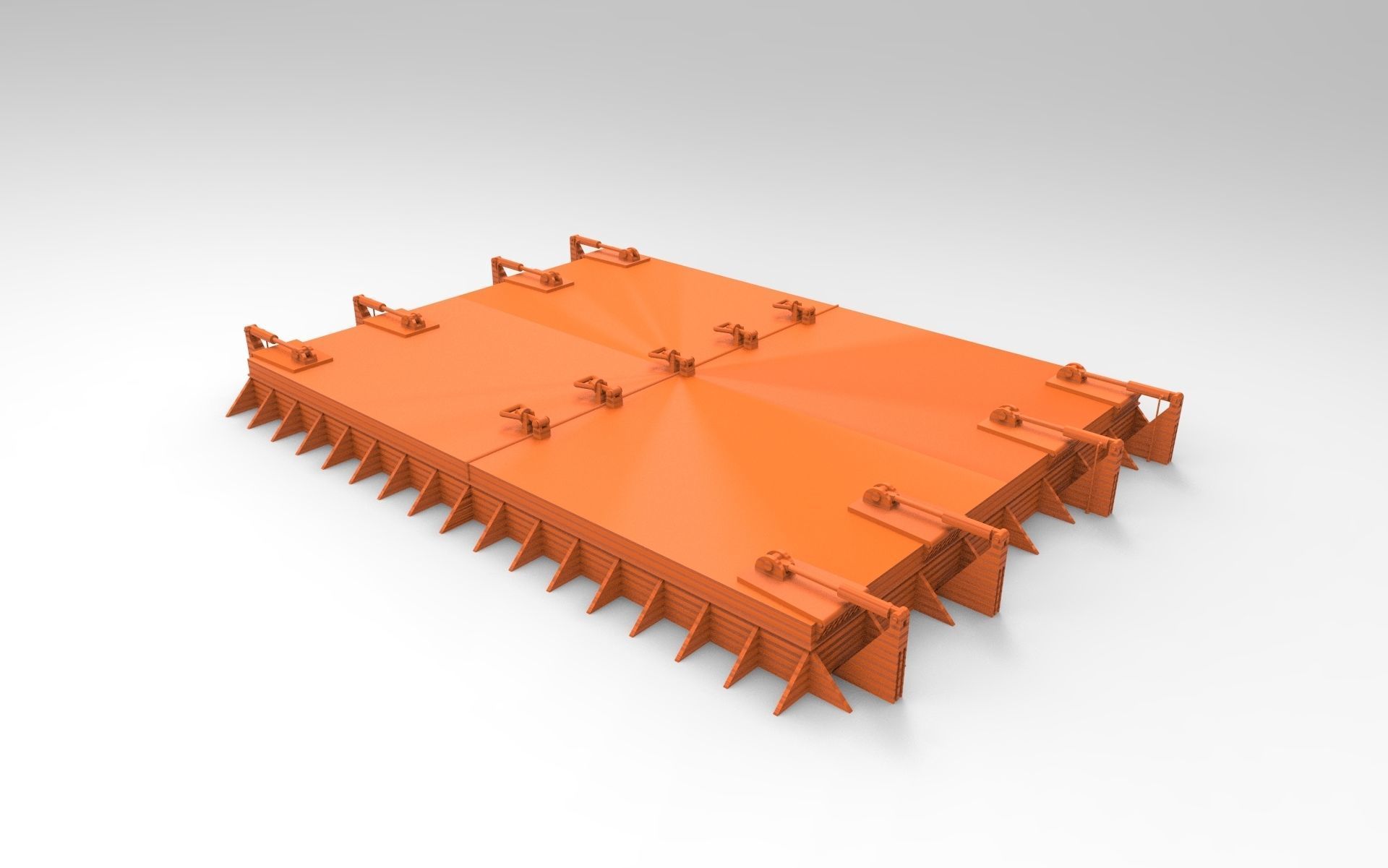 CARGO SHIP HATCH COVER 3D model 3D printable | CGTrader