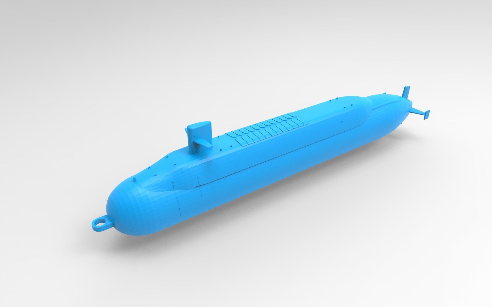 SUBMARINE KEY CHAIN 3D model 3D printable | CGTrader