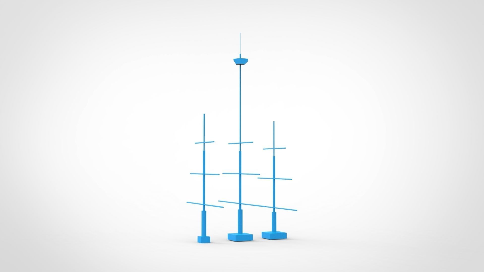 Sailing ship Tower 3D Print 3D model 3D printable | CGTrader