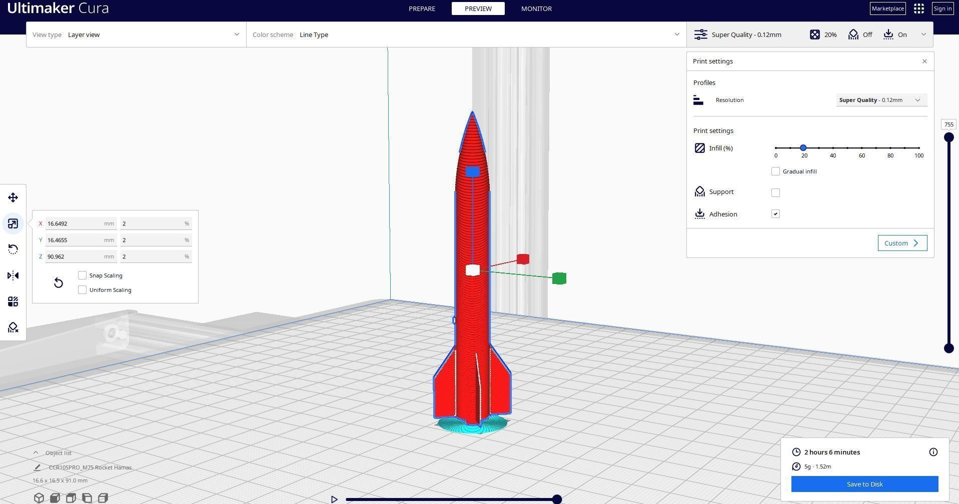 M75 Rocket Hamas 3D Print 3D model 3D printable | CGTrader