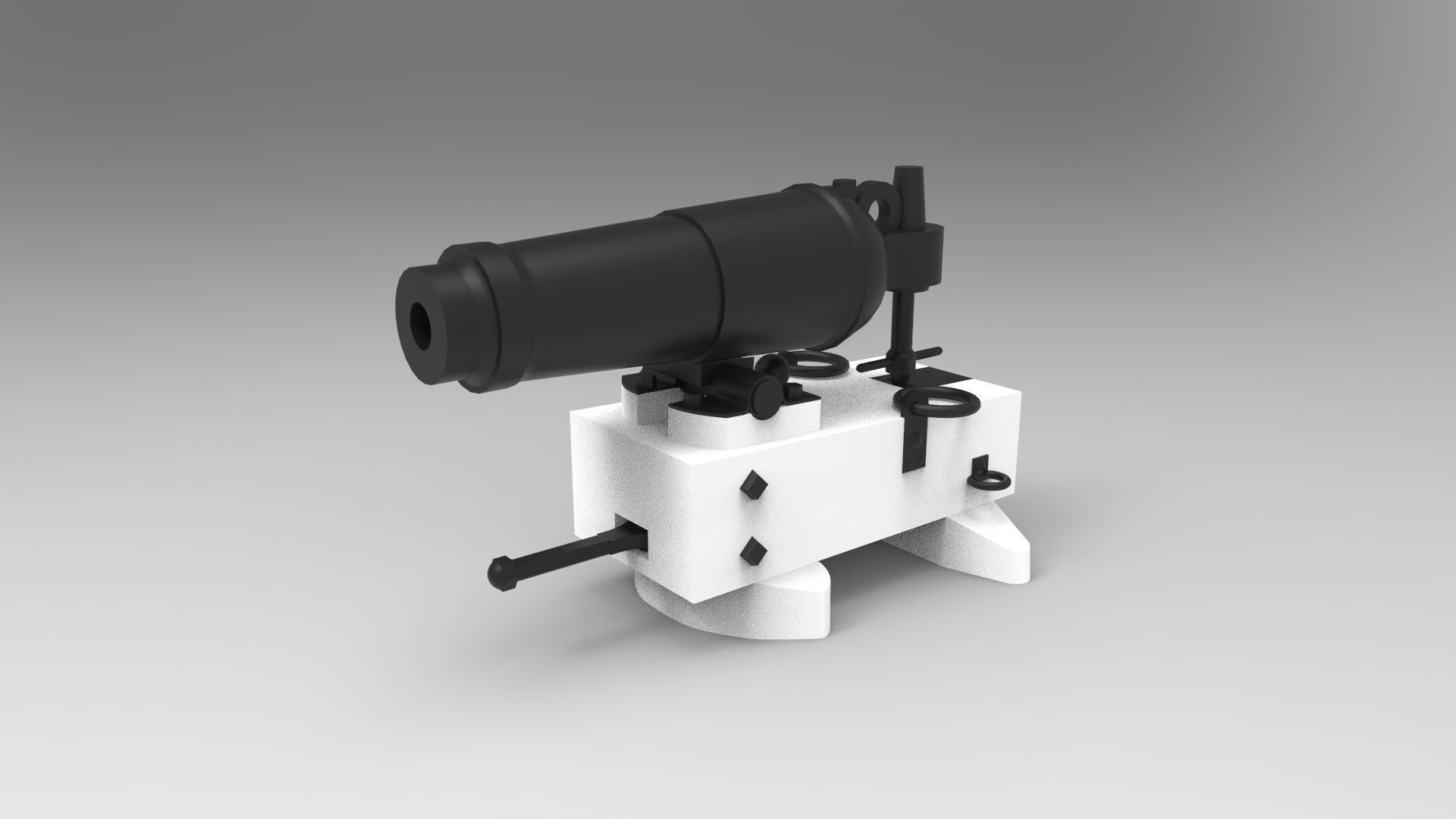 Canon Ship 3D model 3D printable | CGTrader