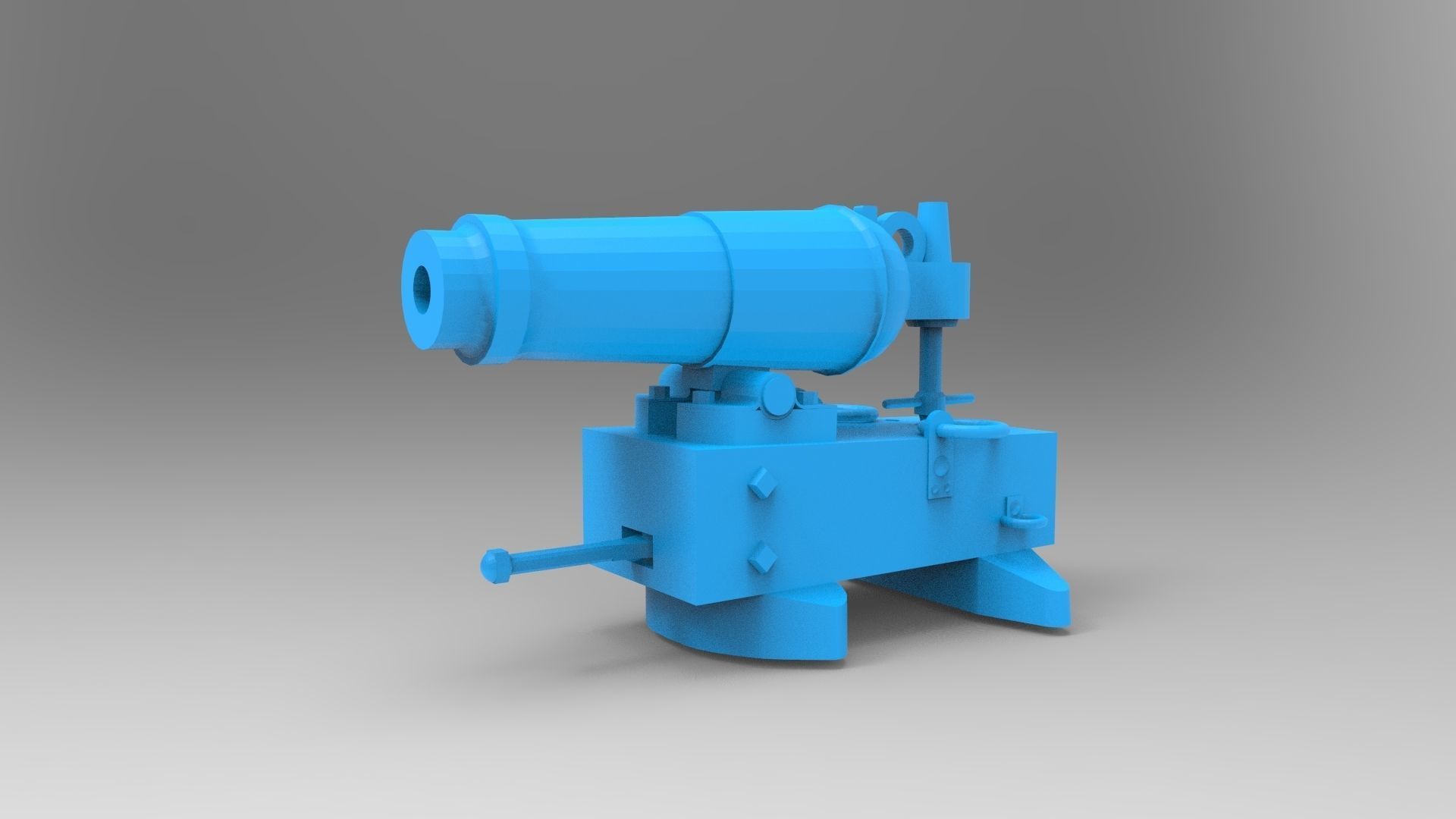 Canon Ship 3D model 3D printable | CGTrader