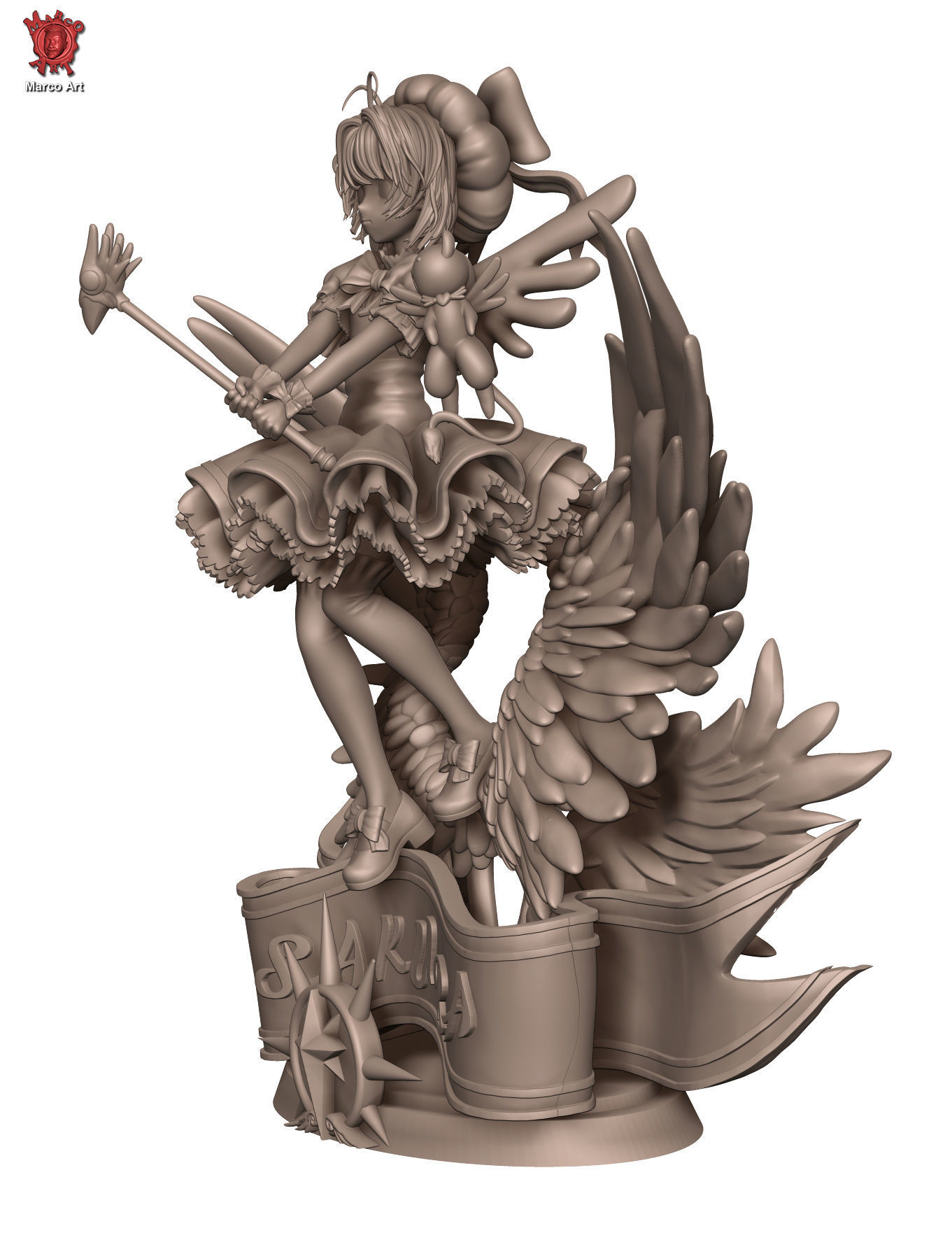 Cardcaptor Sakura Stl flie 3D model 3D printable | CGTrader