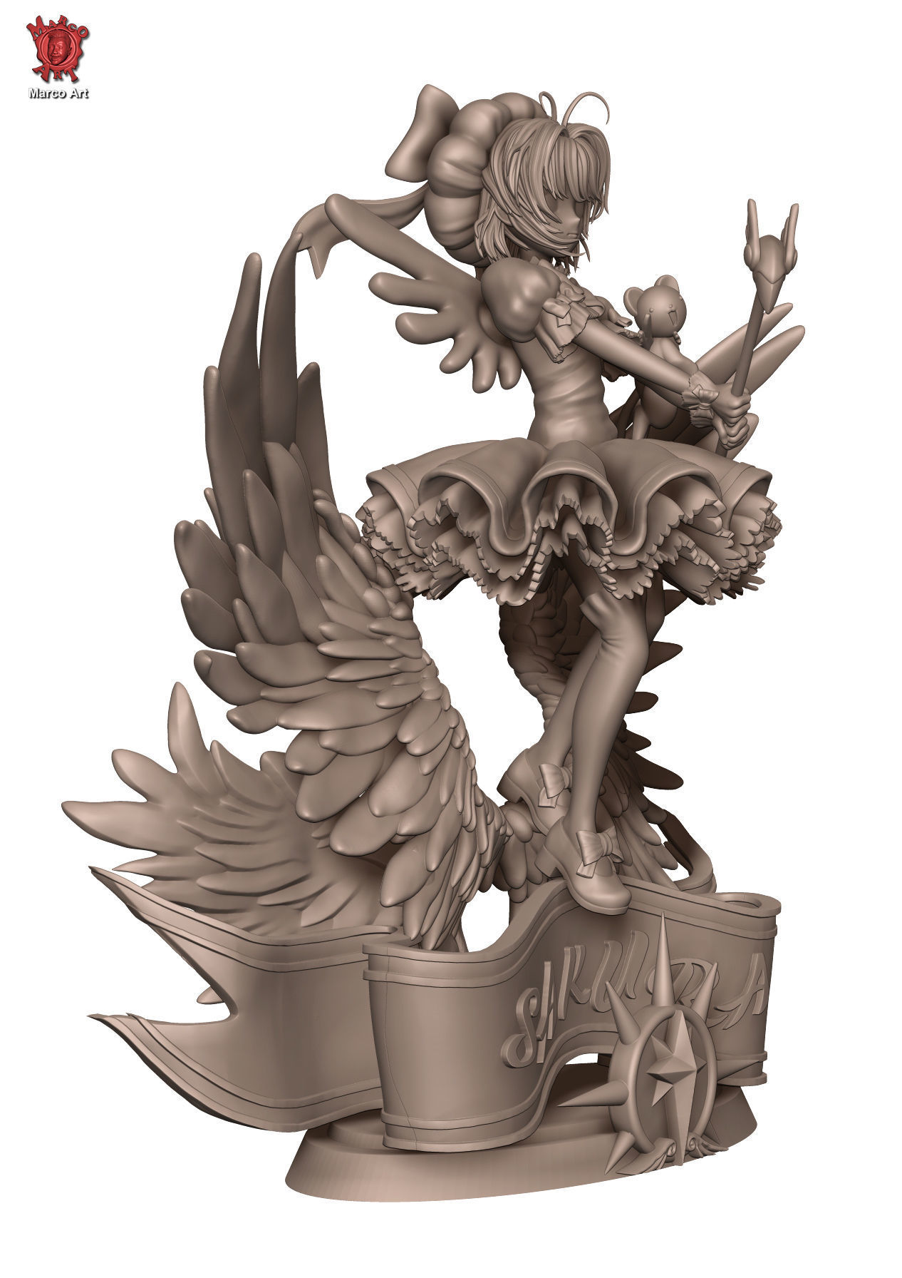 Cardcaptor Sakura Stl flie 3D model 3D printable | CGTrader