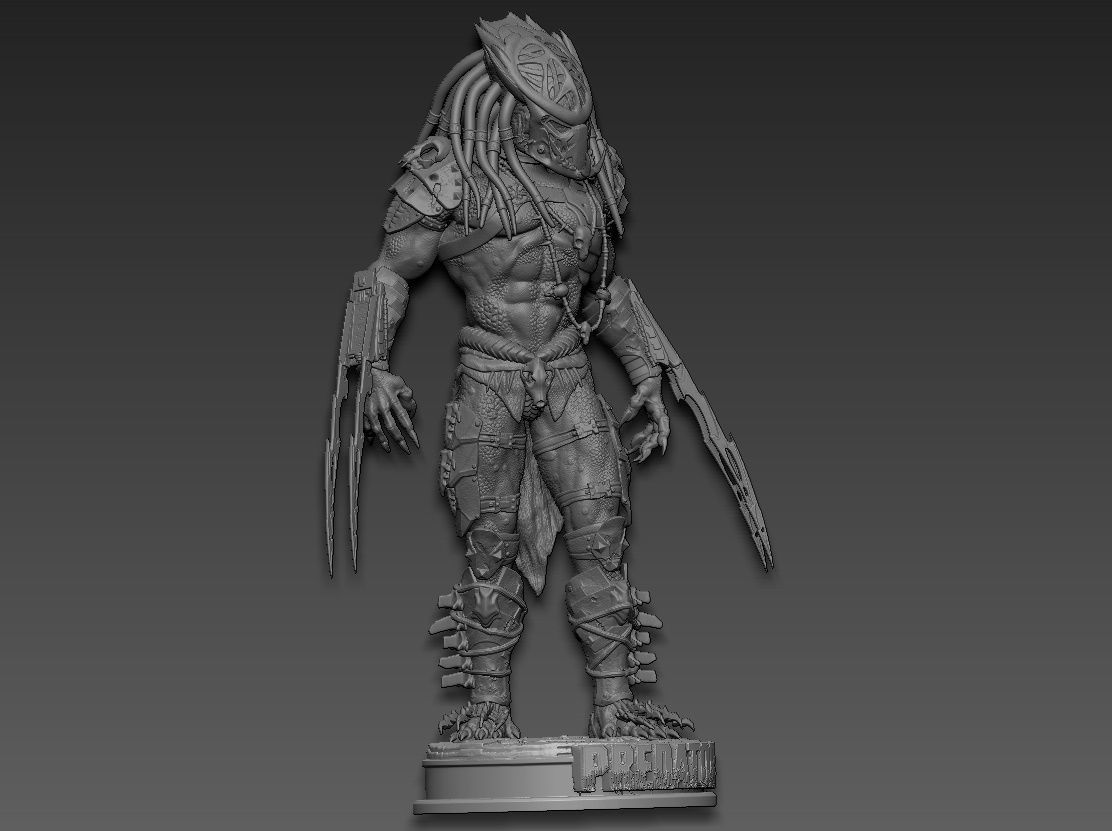 Predator Swordsman 3D model 3D printable | CGTrader