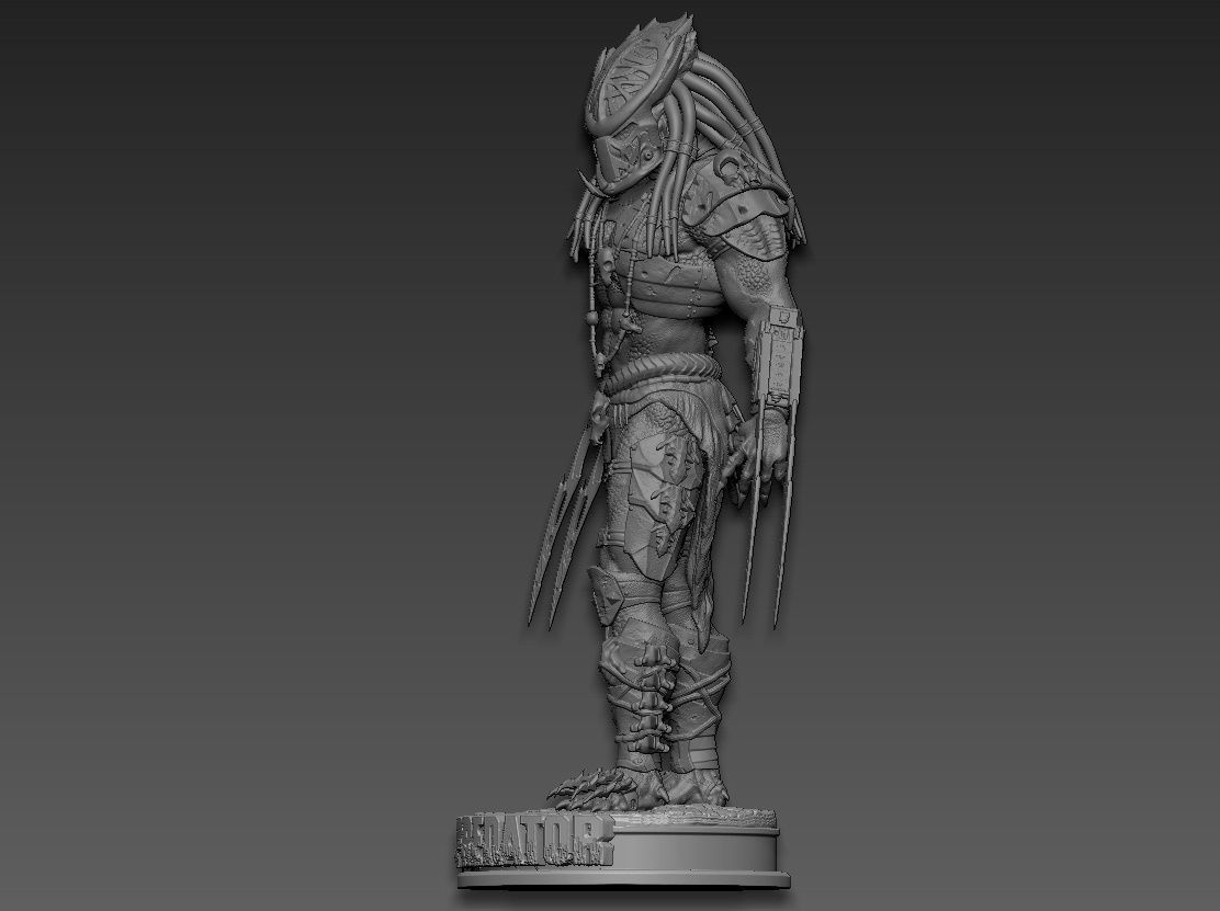 Predator Swordsman 3D model 3D printable | CGTrader