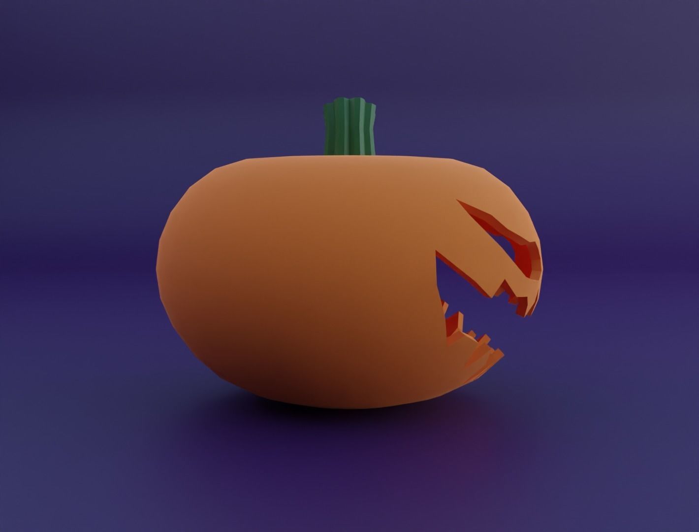 3D model Halloween pumpkins 3D model set VR / AR / low-poly | CGTrader