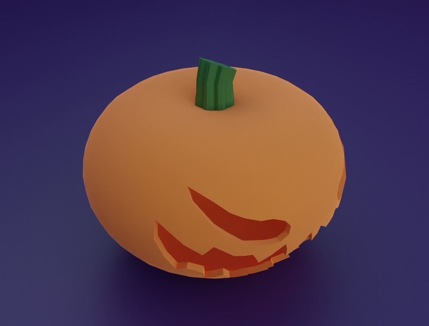 3D model Halloween pumpkins 3D model set VR / AR / low-poly | CGTrader