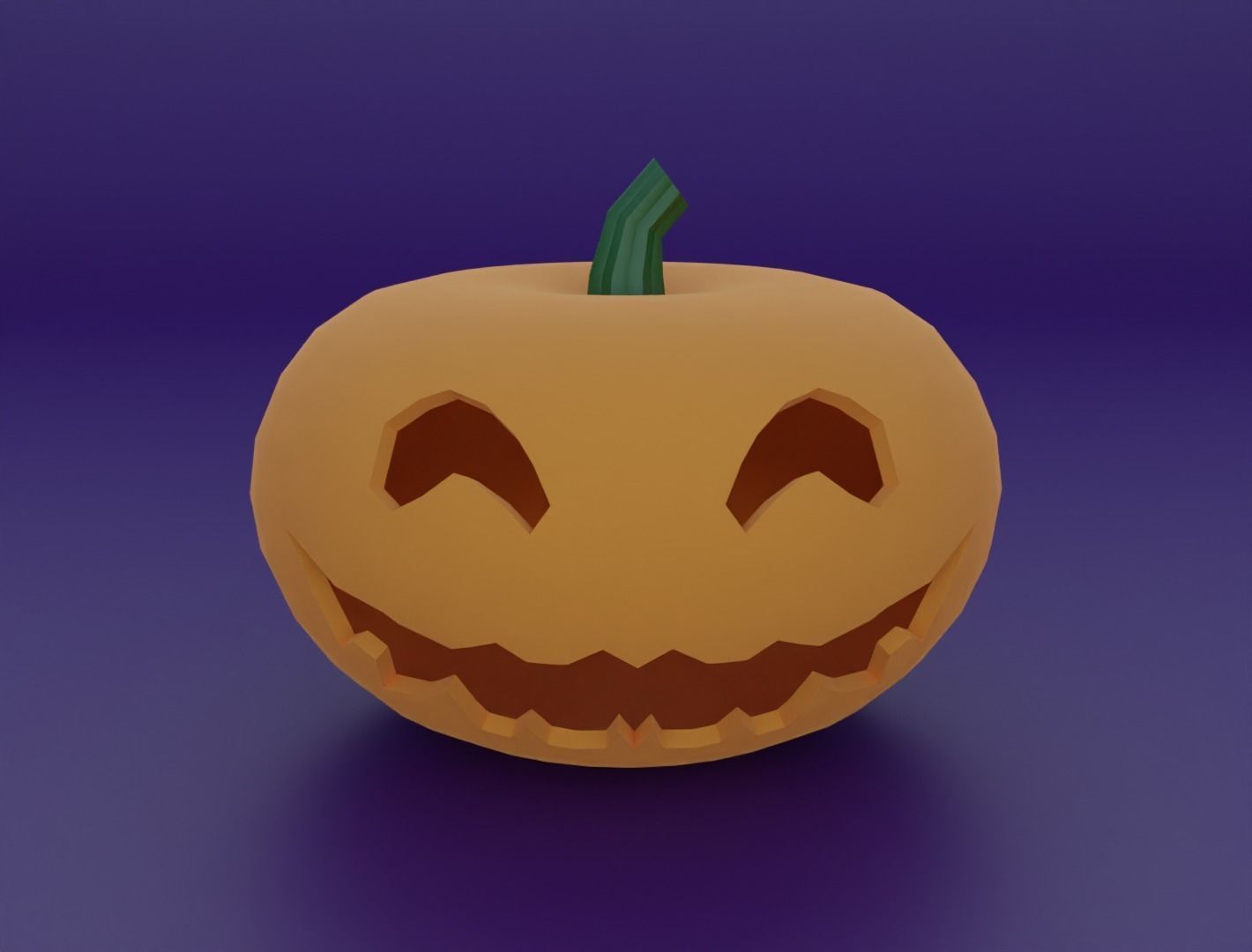 3D model Halloween pumpkins 3D model set VR / AR / low-poly | CGTrader