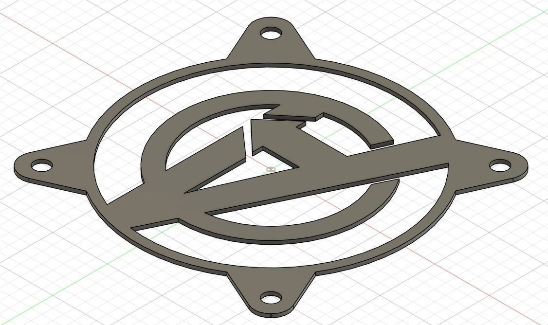 Marvel Avengers PC fan cover free 3D model 3D printable | CGTrader