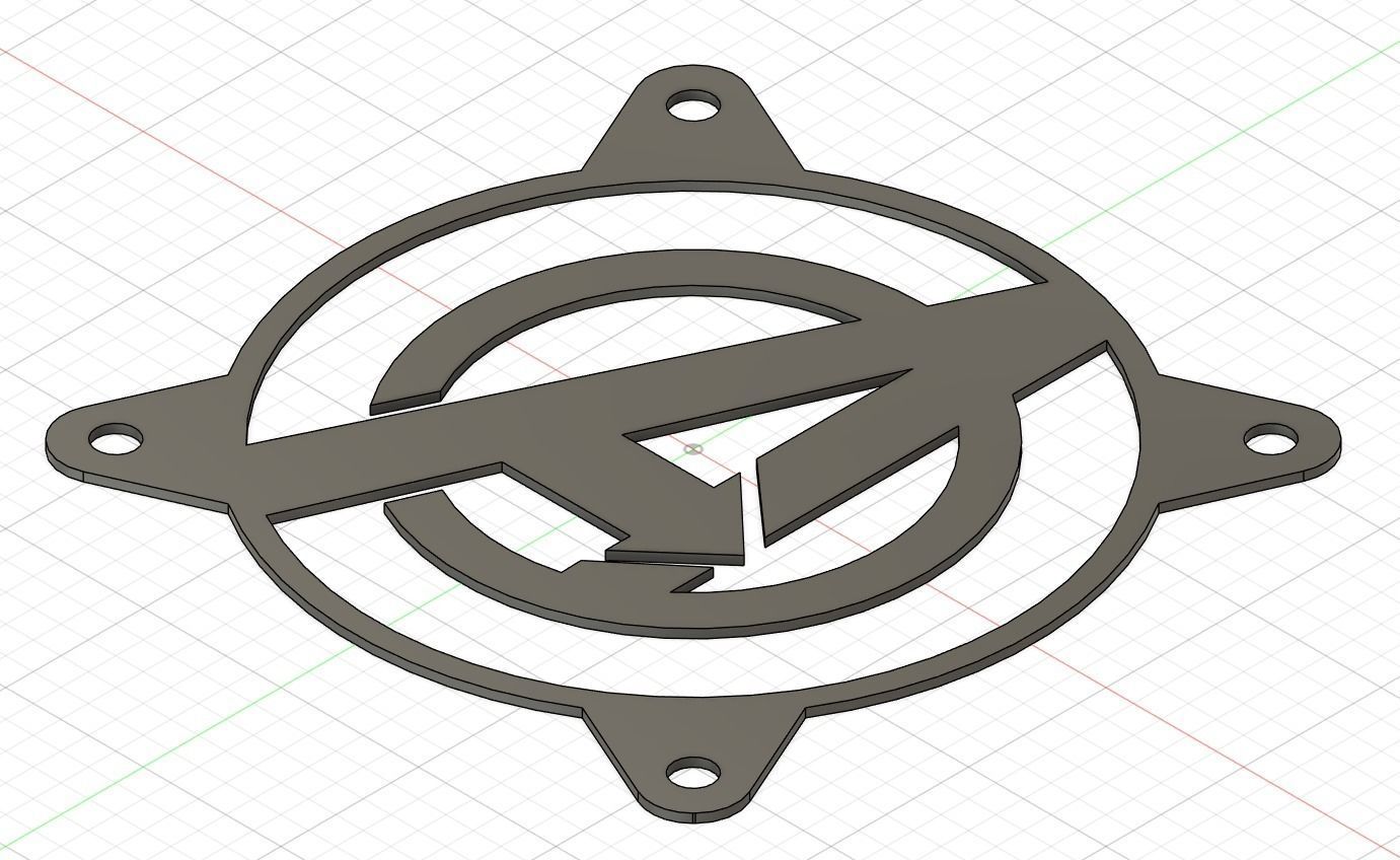 Marvel Avengers PC fan cover free 3D model 3D printable | CGTrader