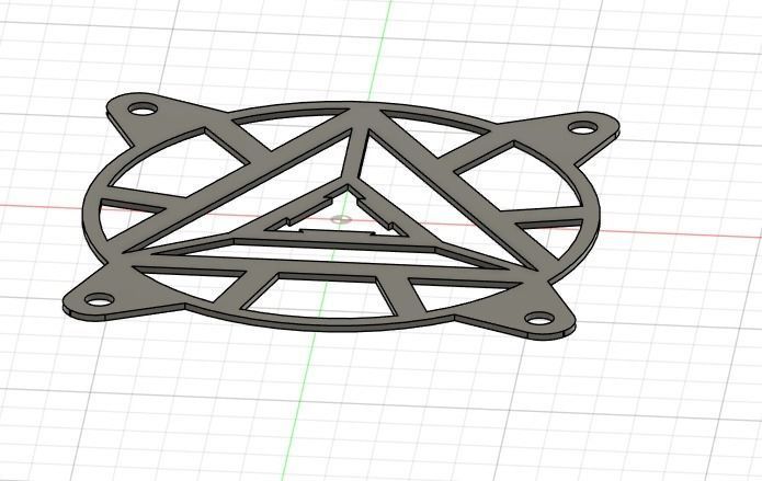 Marvel Iron Man PC fan cover free 3D model 3D printable | CGTrader