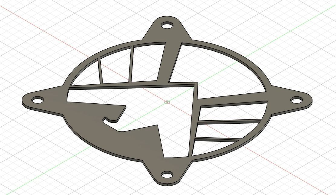 Marvel Shield PC fan cover 3D print model free 3D model 3D printable ...