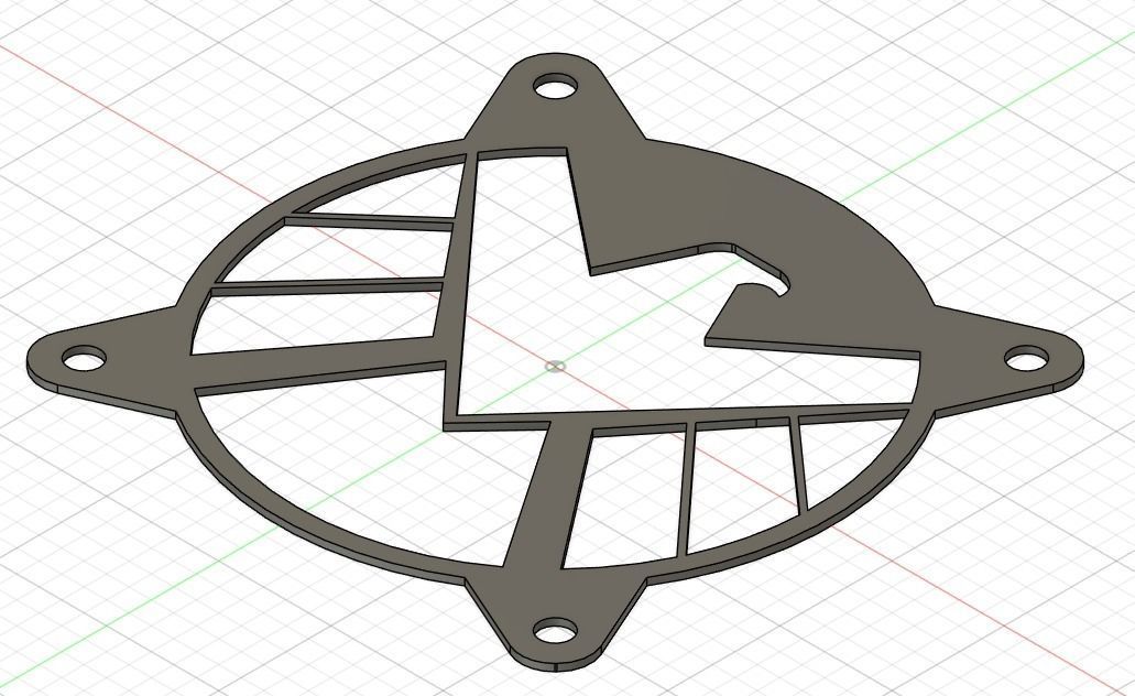 Marvel Shield PC fan cover 3D print model free 3D model 3D printable ...