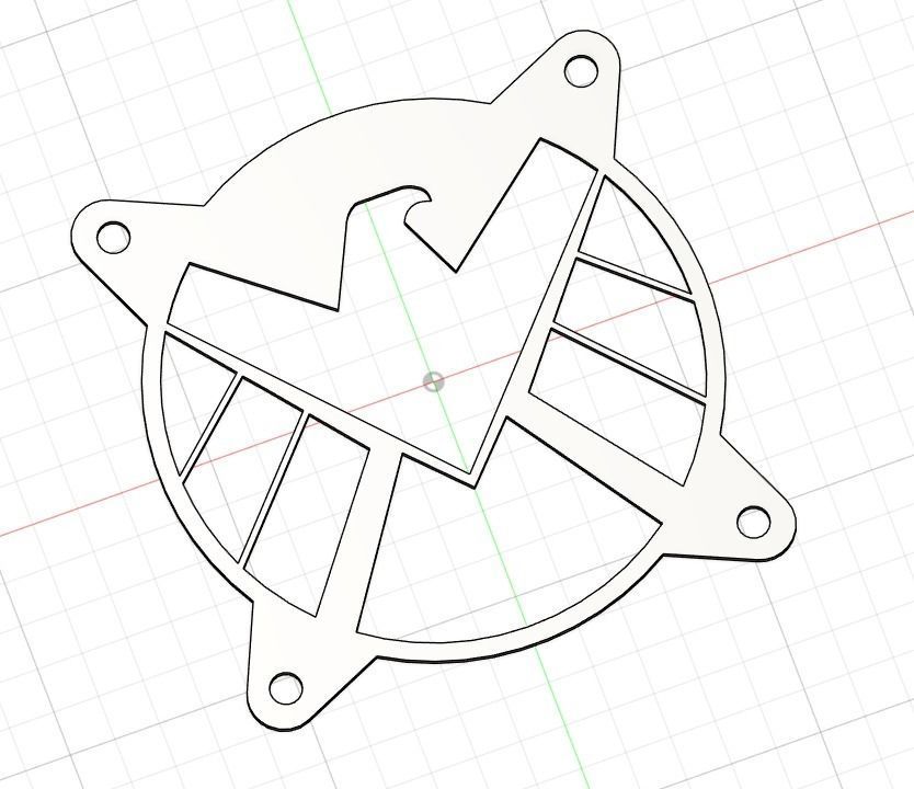 Marvel Shield PC fan cover 3D print model free 3D model 3D printable ...