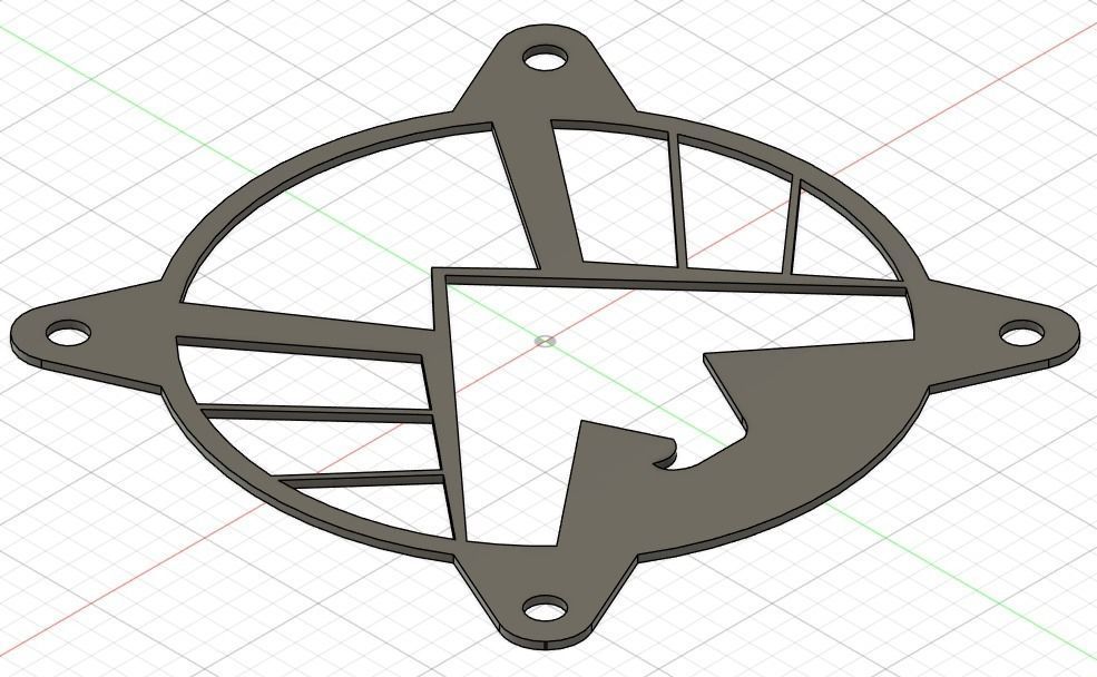 Marvel Shield PC fan cover 3D print model free 3D model 3D printable ...