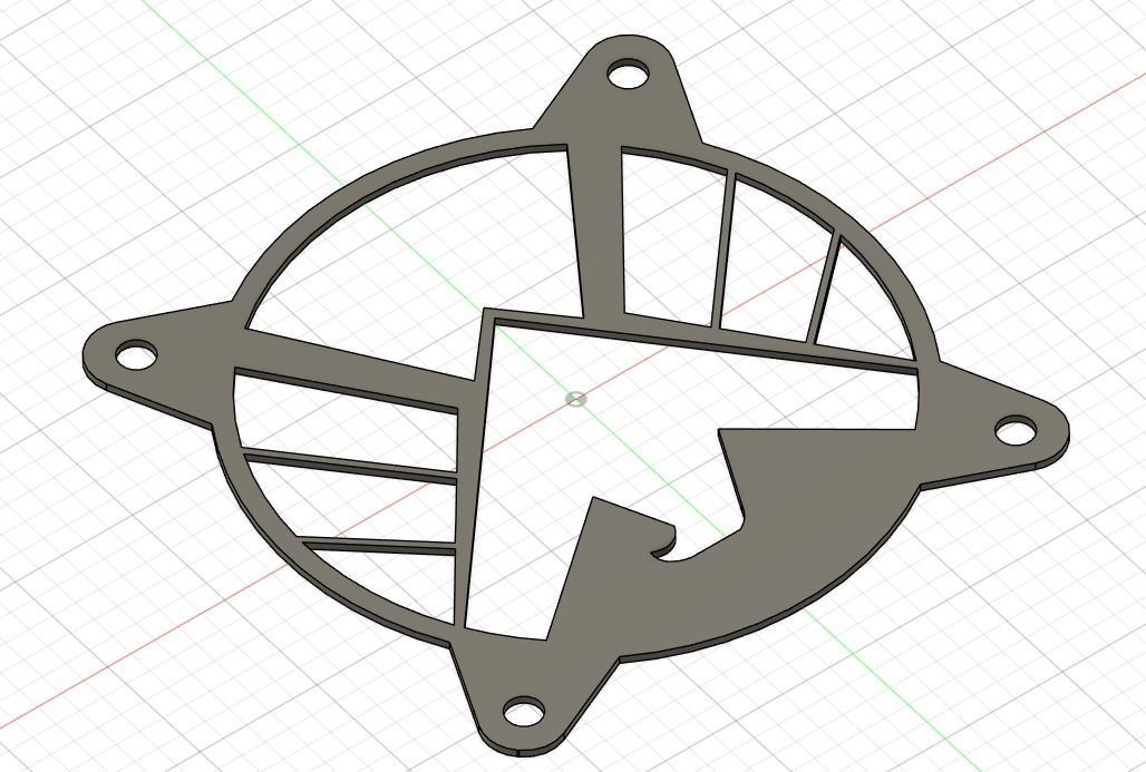Marvel Shield PC fan cover 3D print model free 3D model 3D printable ...