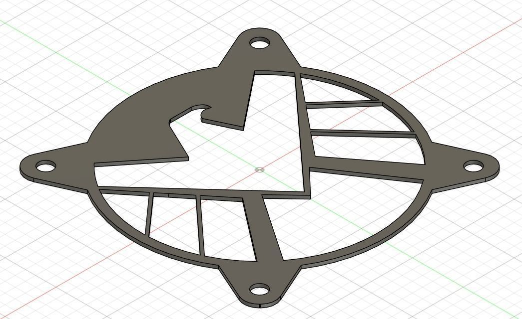 Marvel Shield PC fan cover 3D print model free 3D model 3D printable ...