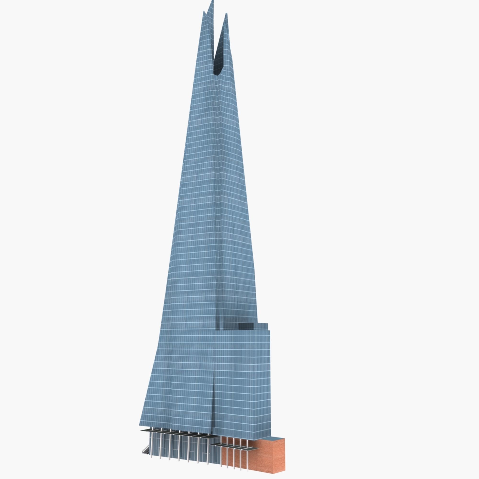 The Shard Building 3d Model 3D model | CGTrader
