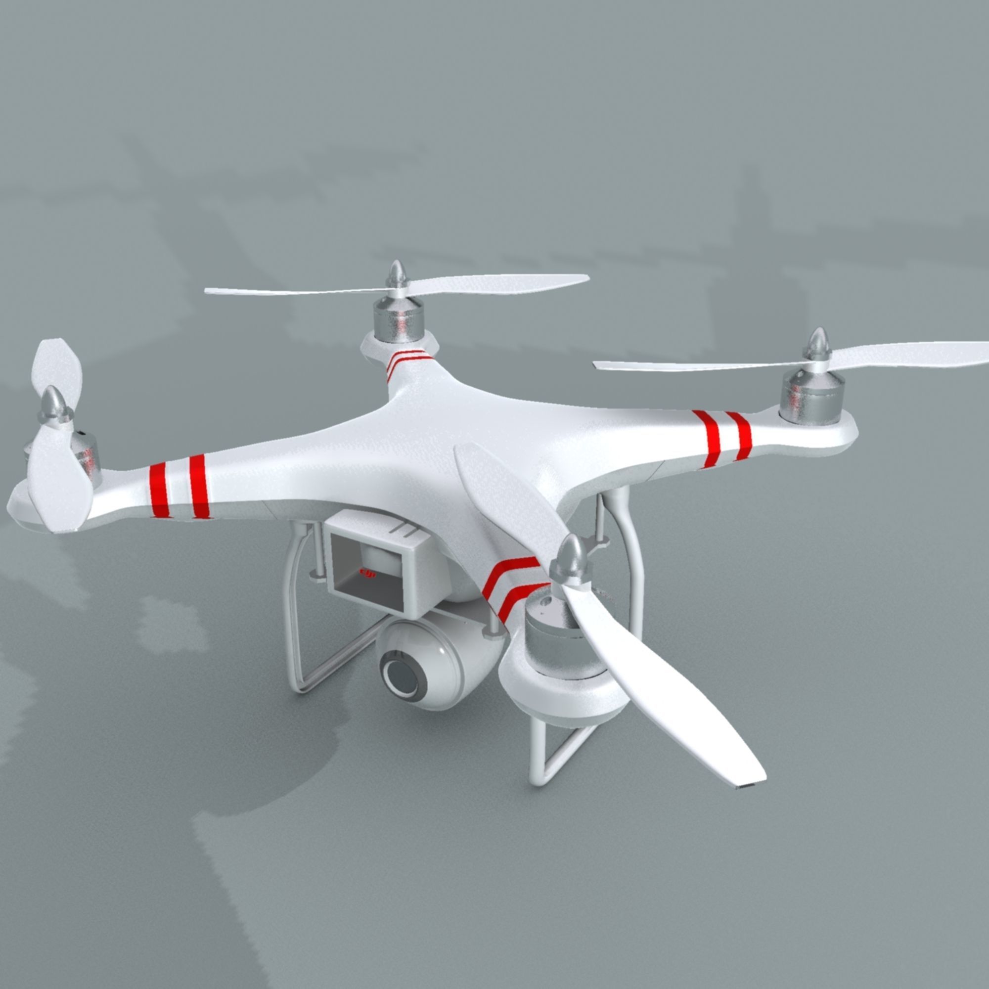 Phantom Quad Copter 3d Model 3D model | CGTrader