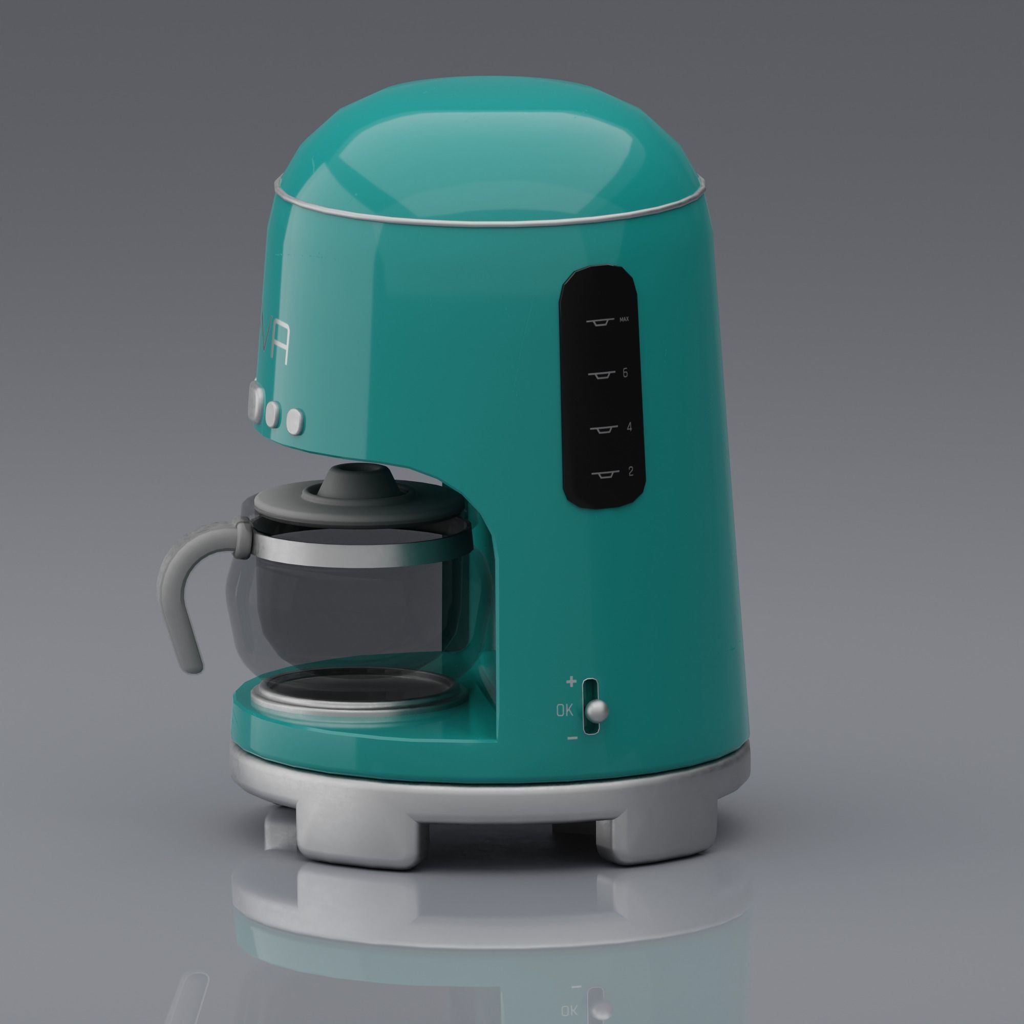 Drip Coffee Maker free VR / AR / low-poly 3D model | CGTrader