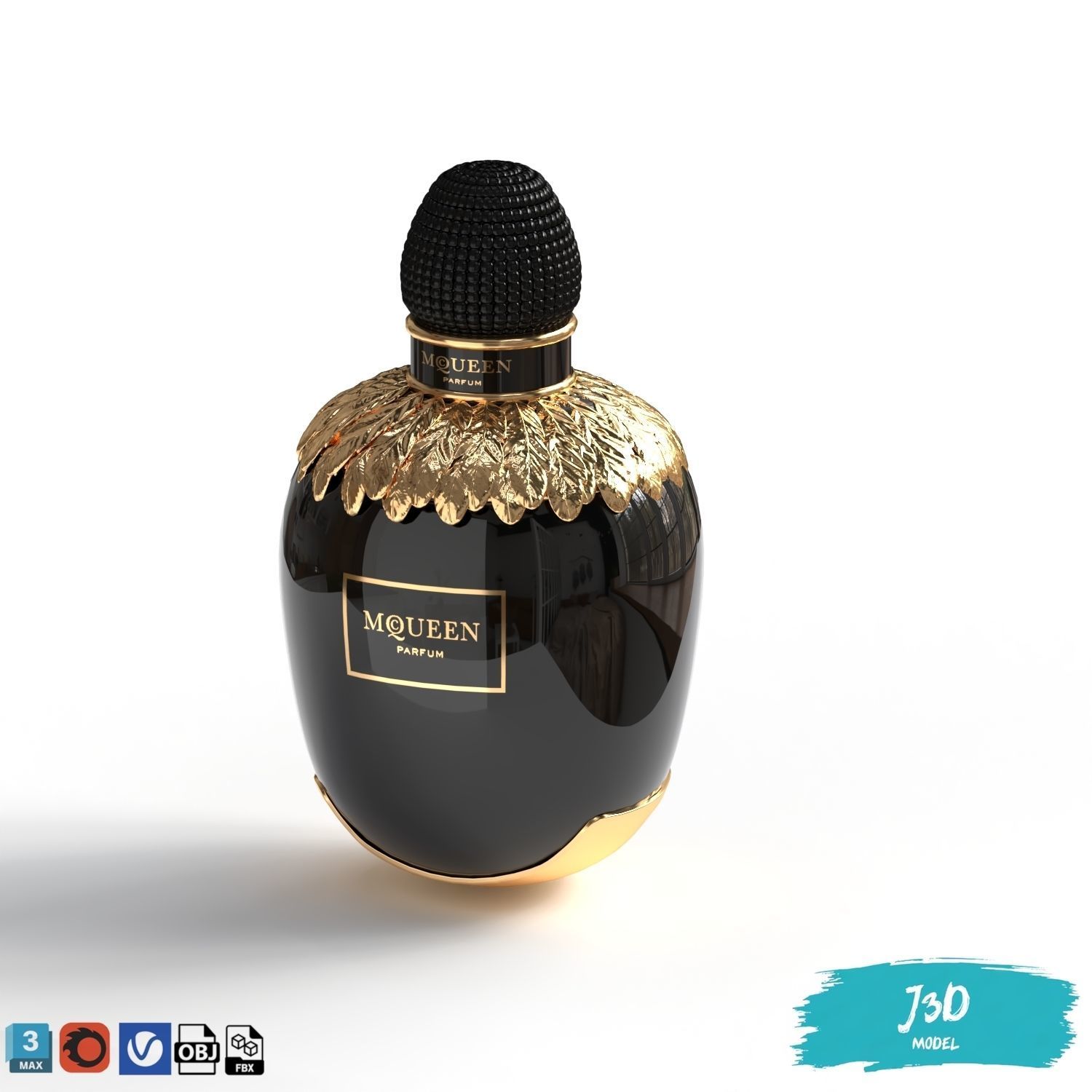MC QUEEN PARFUM 3D model | CGTrader