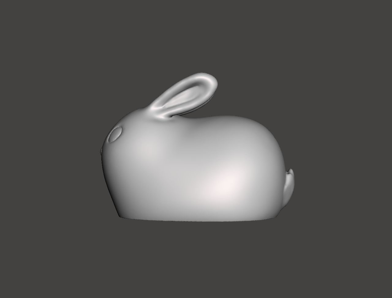 Small bunny 3D model 3D printable | CGTrader