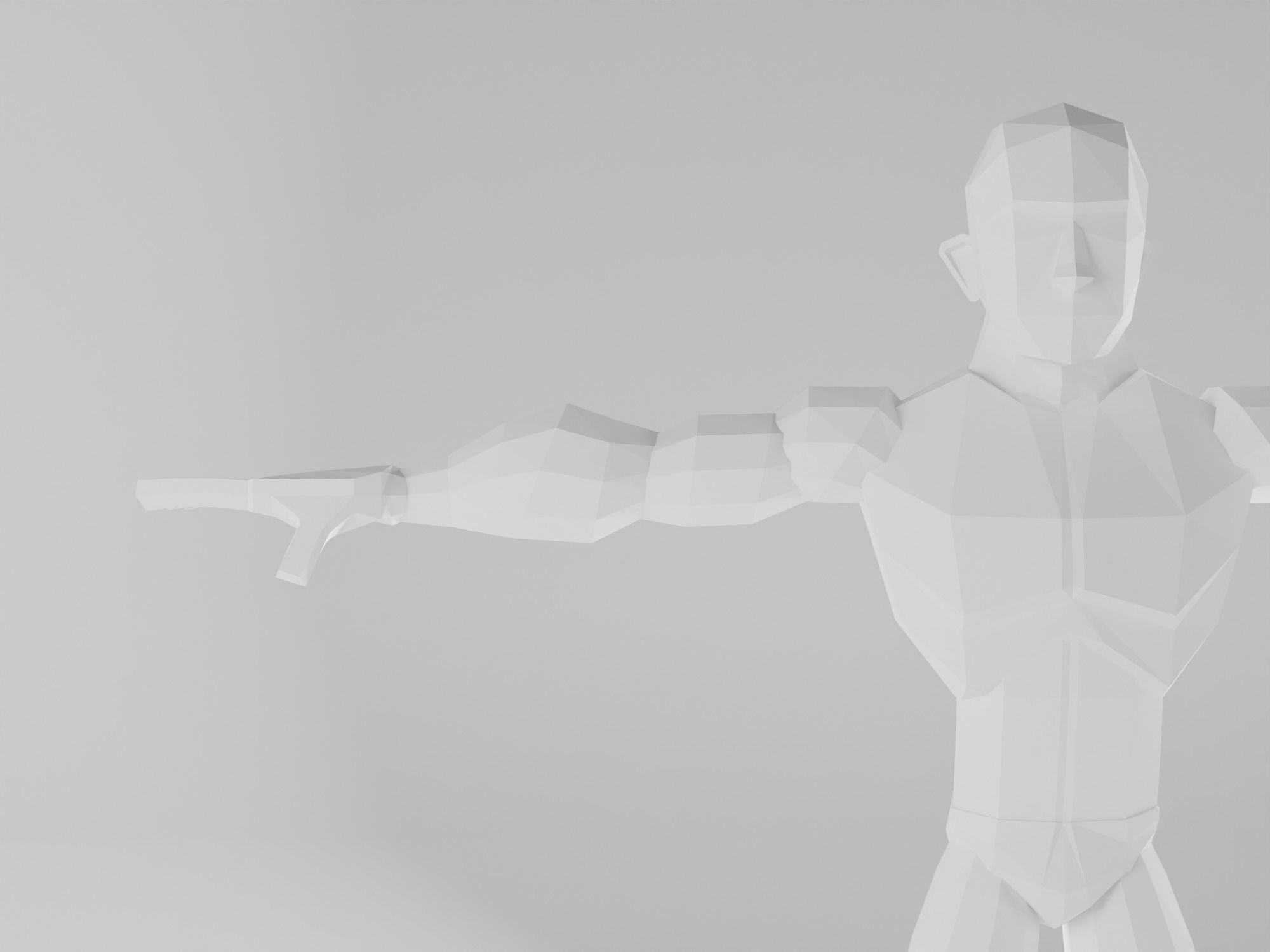 3D model 3D low poly Character man VR / AR / low-poly | CGTrader
