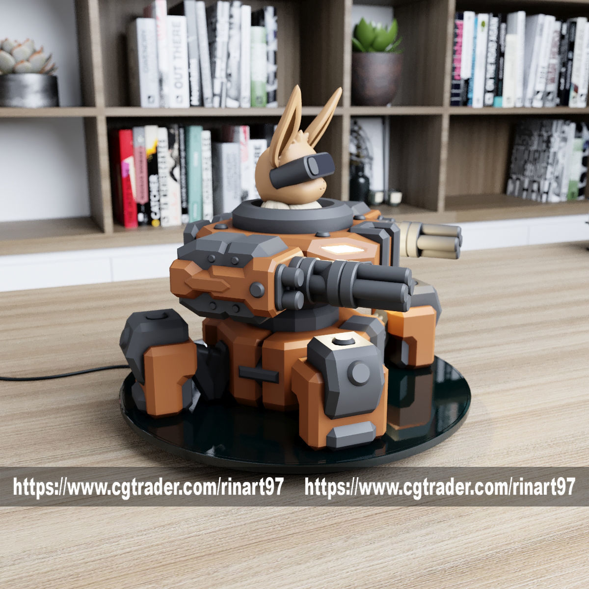 POKEMON - eevee mecha tank EASY PRINT NO SUPPORT 3D model 3D printable ...