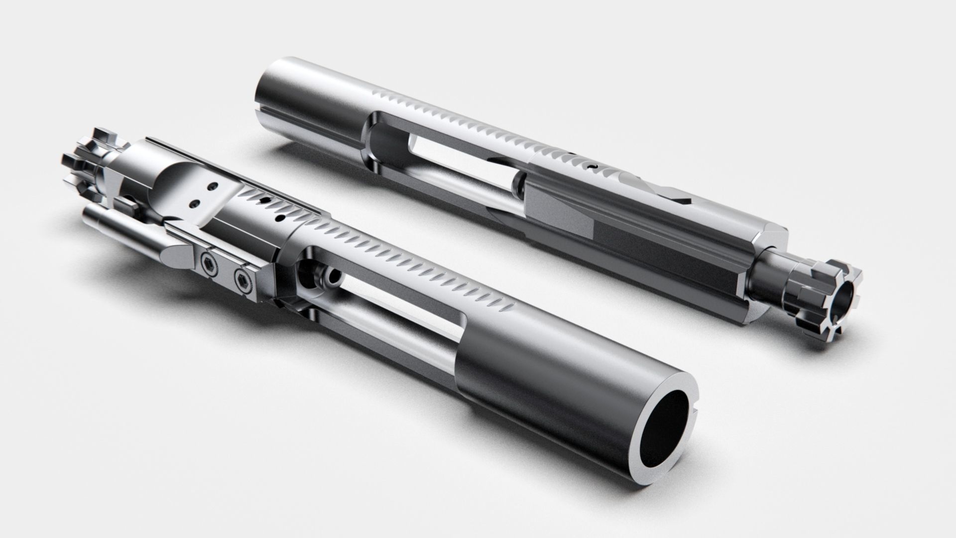 Bolt carrier AR15 - M4A1- High-poly 3D model | CGTrader