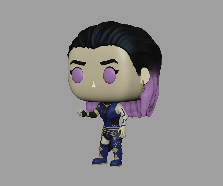 Funko Reyna - Valorant 3D model 3D printable | CGTrader