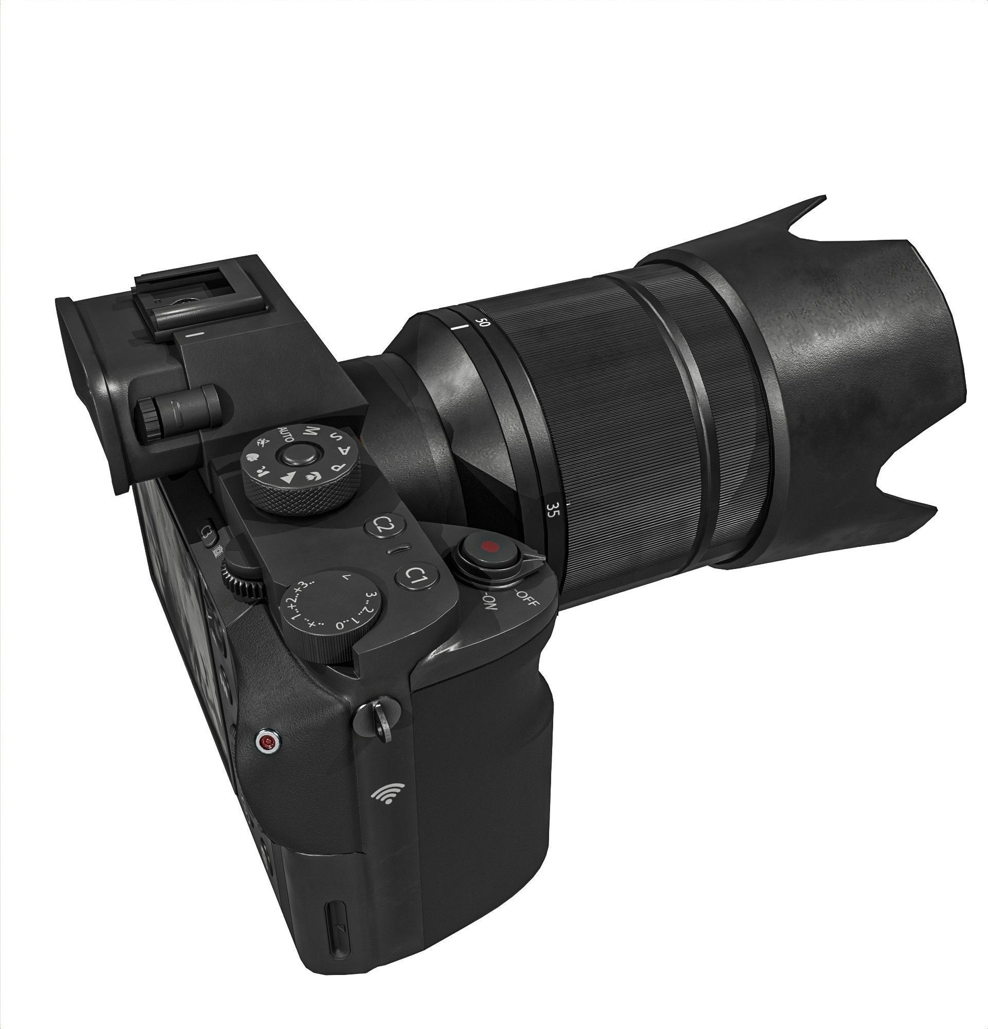 3D model Sony A7R IV DSLR Camera VR / AR / low-poly | CGTrader