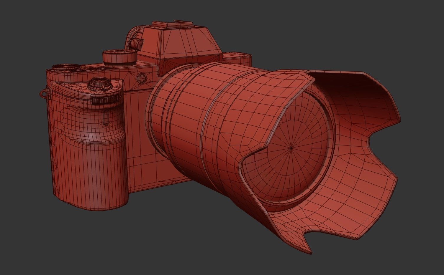 3D model Sony A7R IV DSLR Camera VR / AR / low-poly | CGTrader