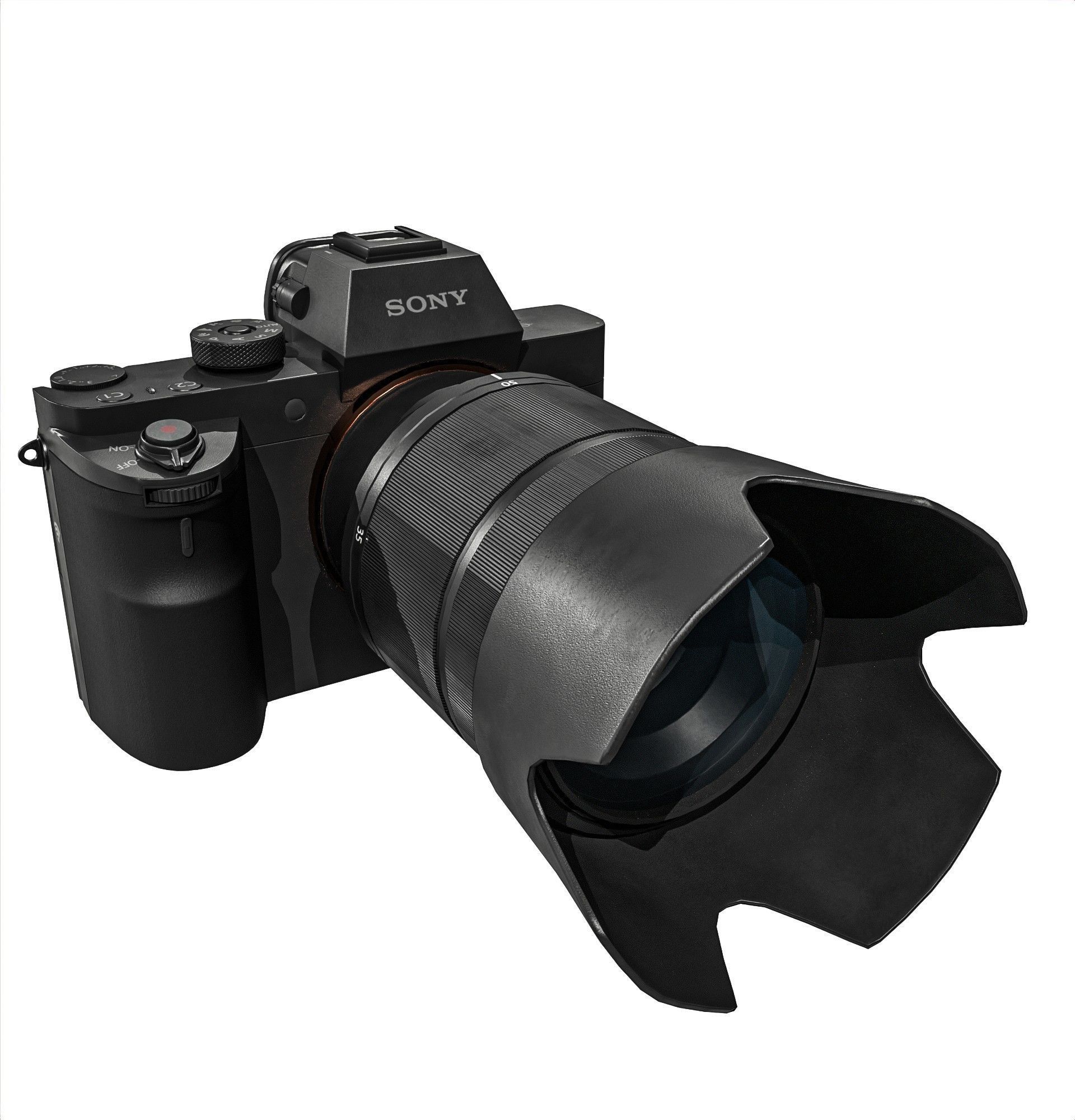 3D model Sony A7R IV DSLR Camera VR / AR / low-poly | CGTrader