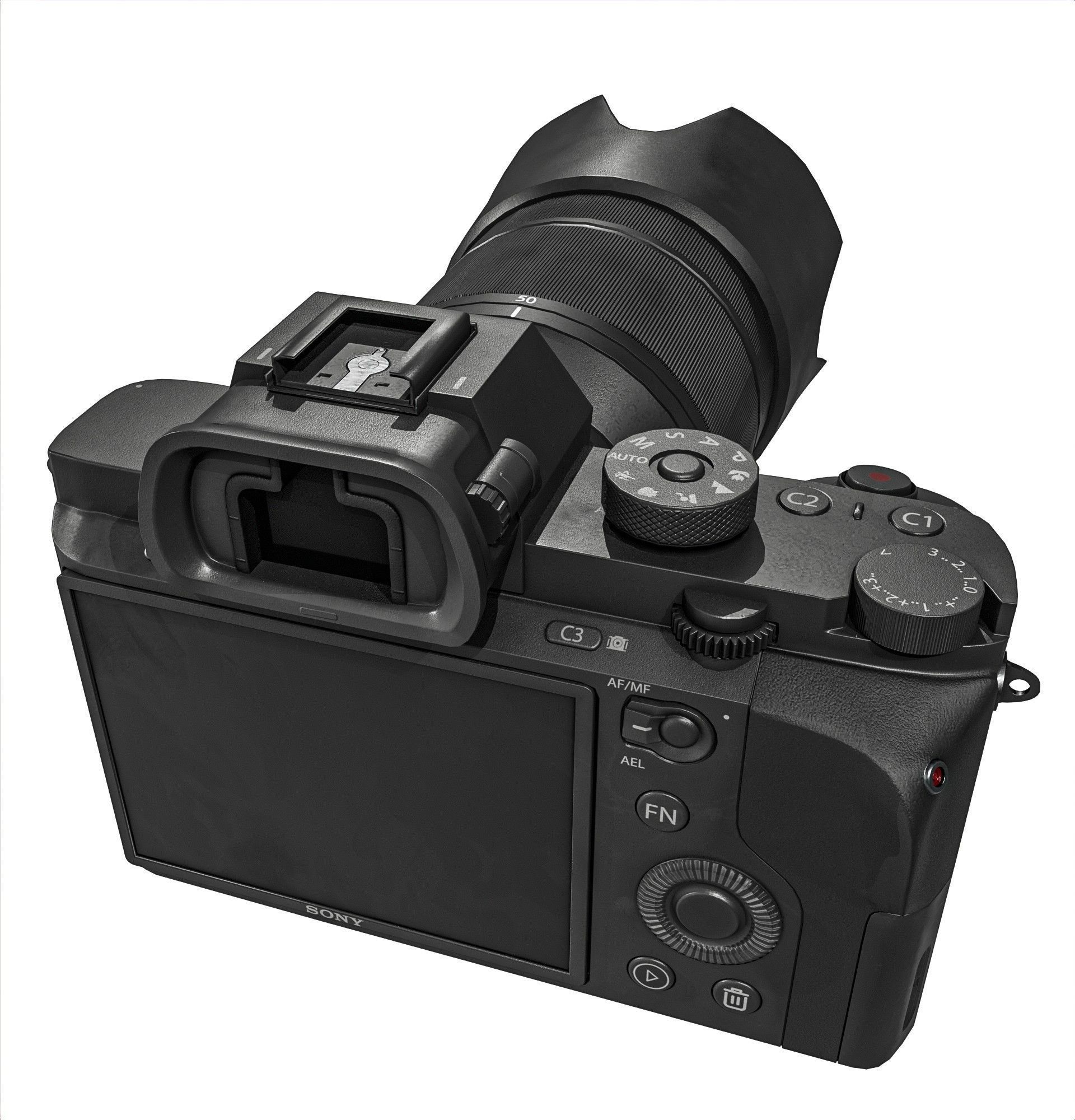 3D model Sony A7R IV DSLR Camera VR / AR / low-poly | CGTrader