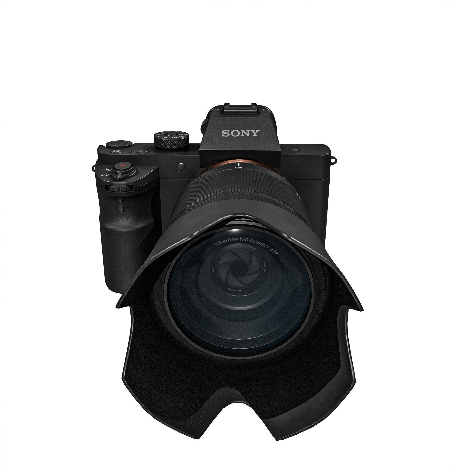 3D model Sony A7R IV DSLR Camera VR / AR / low-poly | CGTrader