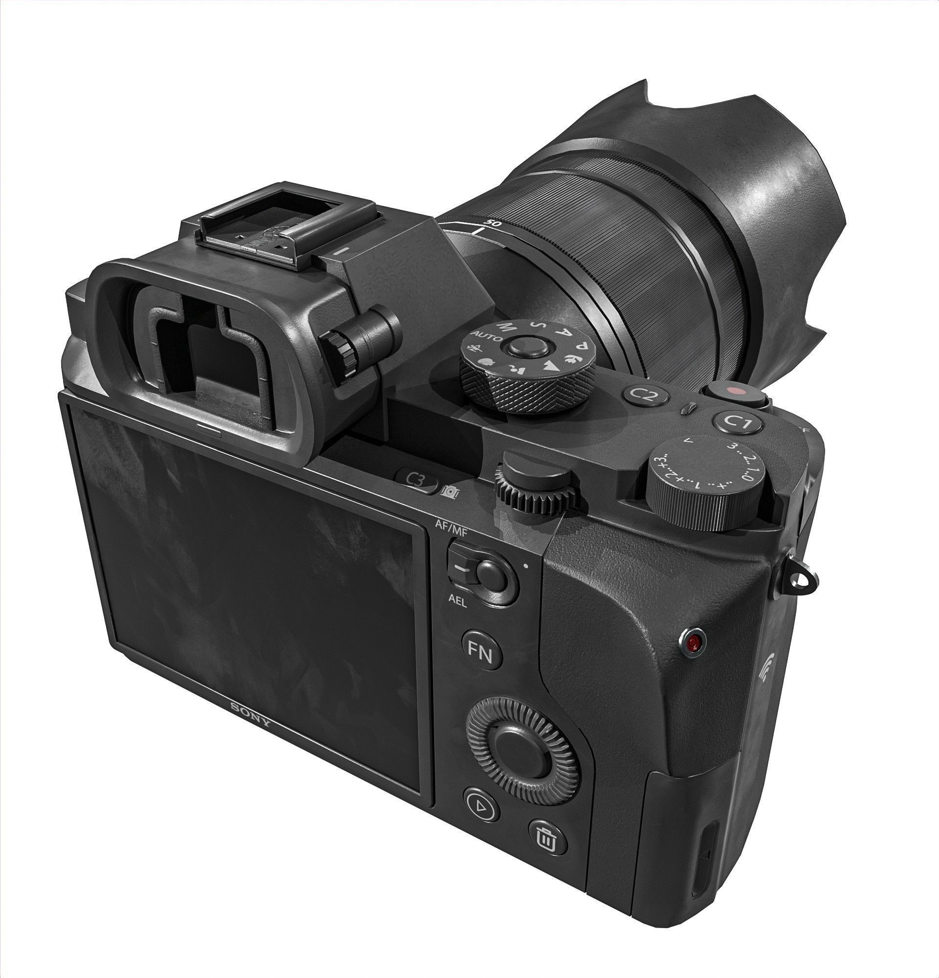 3D model Sony A7R IV DSLR Camera VR / AR / low-poly | CGTrader