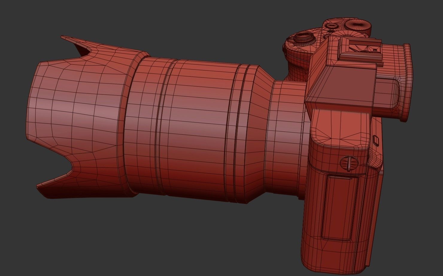 3D model Sony A7R IV DSLR Camera VR / AR / low-poly | CGTrader