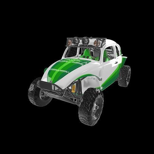 VW Baja 1985 3D model | CGTrader