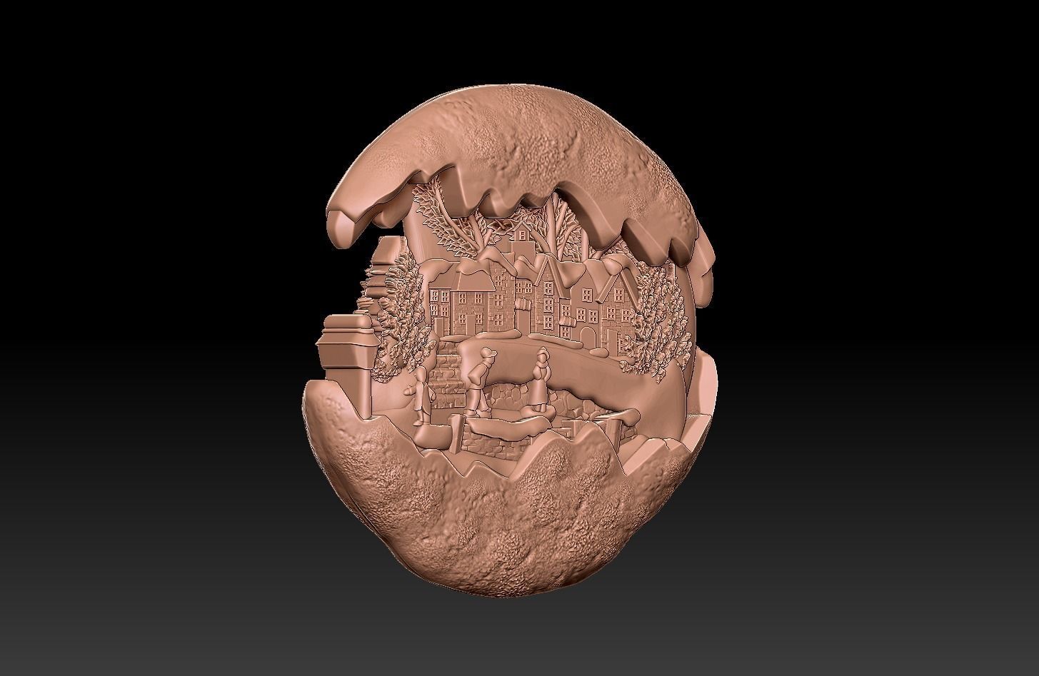 Christmas ornament cookie free 3D model 3D printable | CGTrader