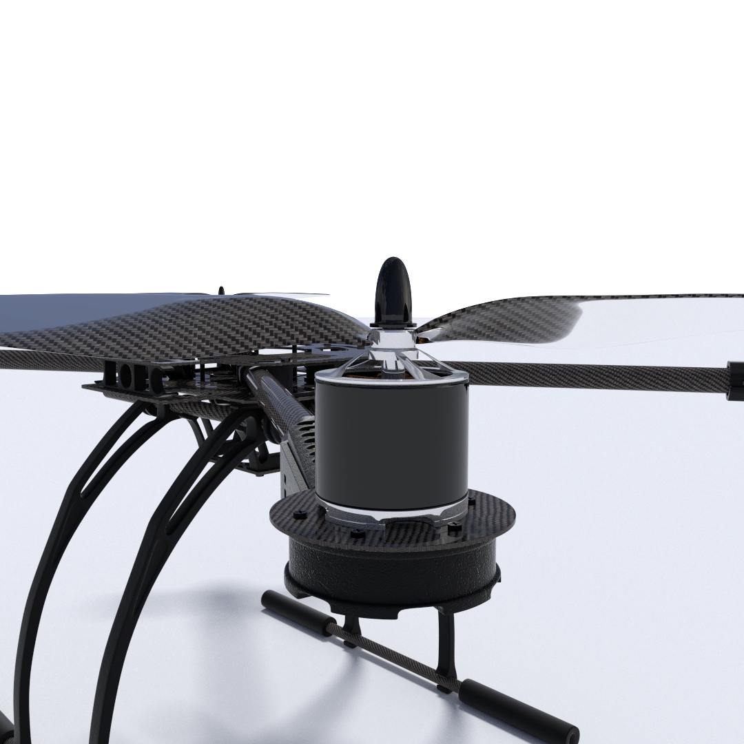 quadcopter 3D Model .obj .fbx .dxf .stl .blend - CGTrader.com