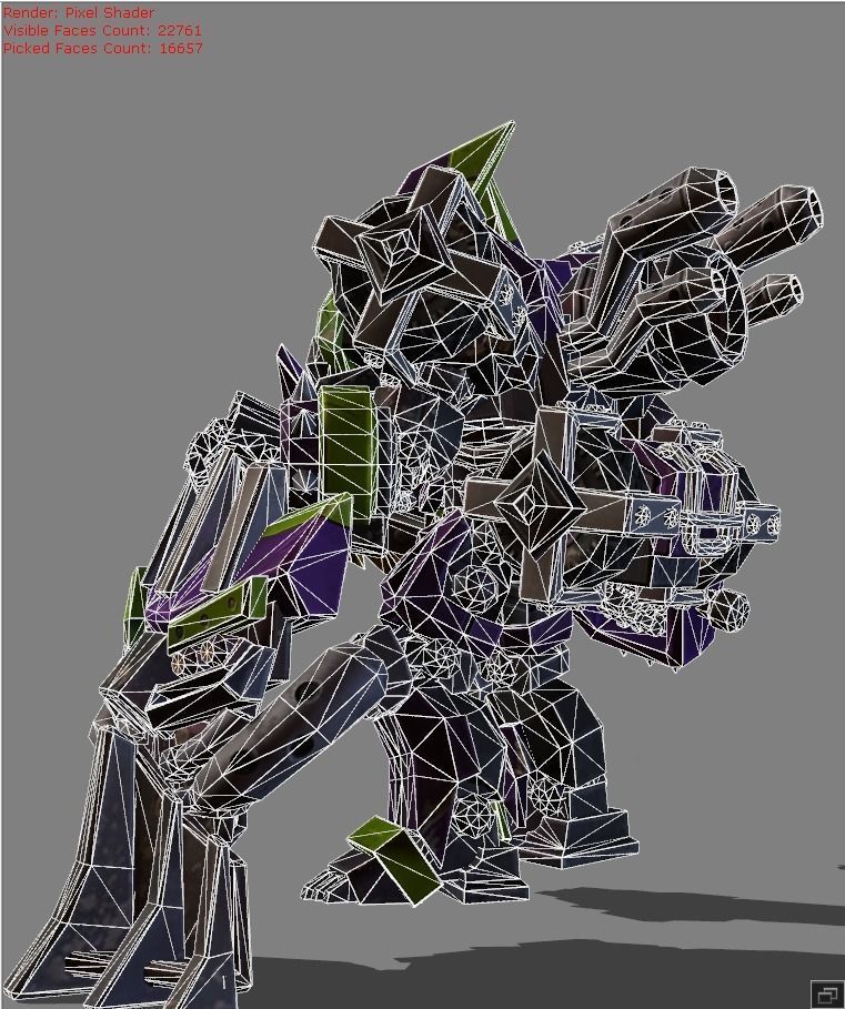 3D model Johnson Death Ride Skin VR / AR / low-poly | CGTrader